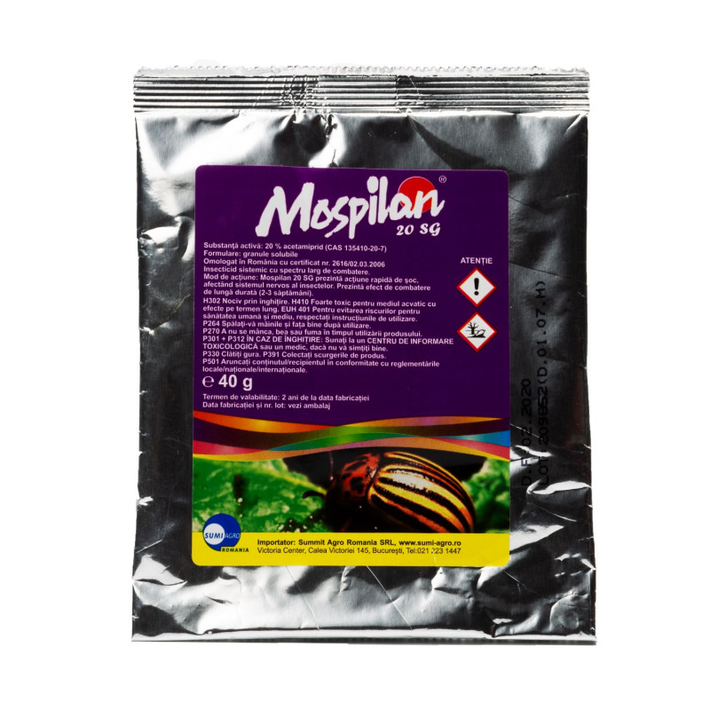 Mospilan 20 SG Rovarirtó Szer 40 gr